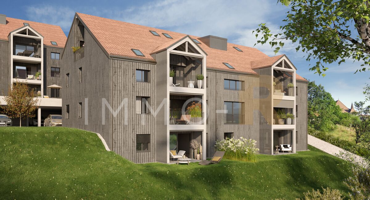 Régie Châtel SA - Appartement neuf 3.5 pièces avec jardin