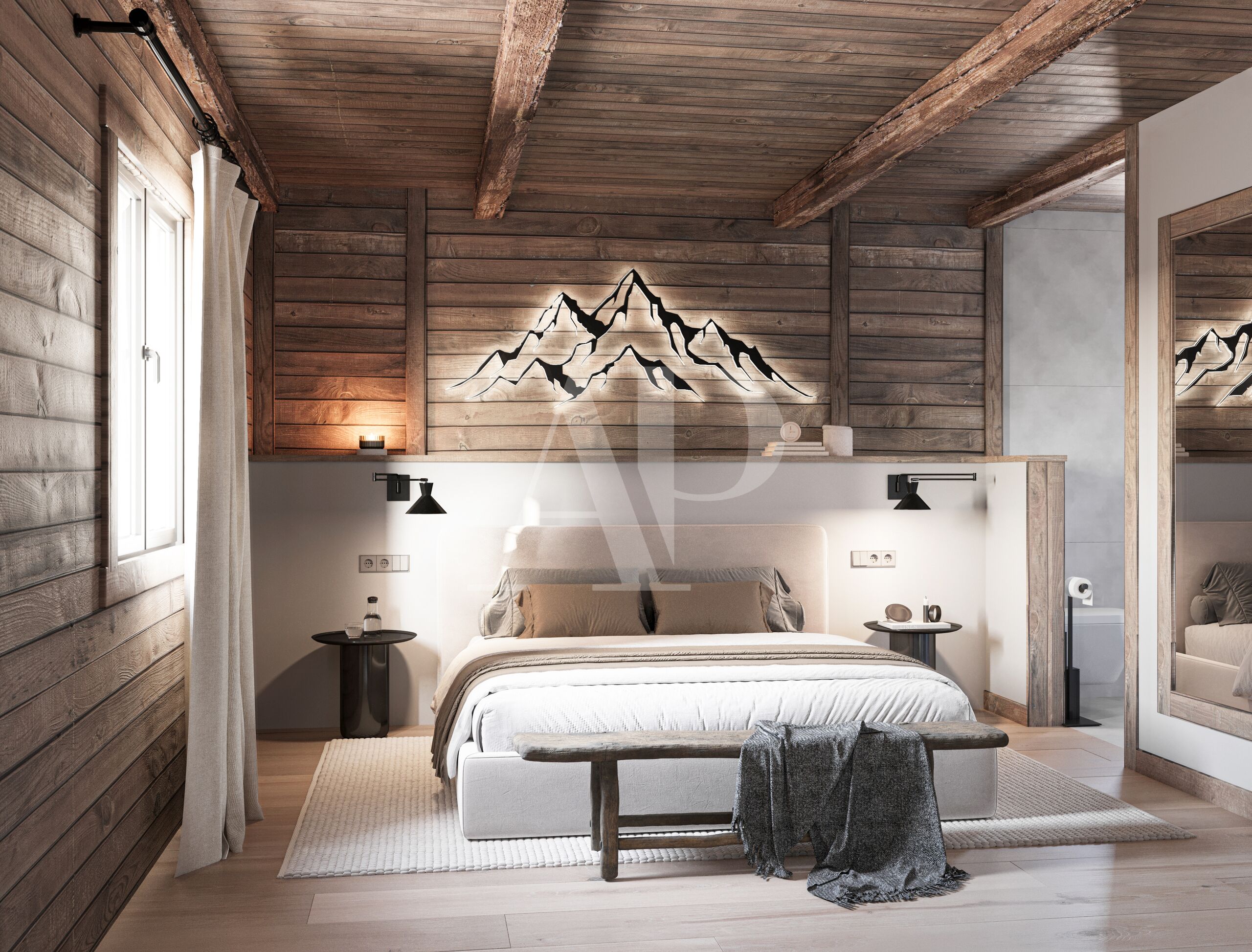 Exclusivity - Two superb new chalets on plan for sale